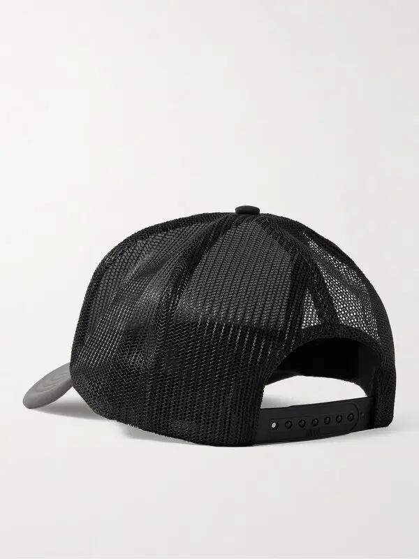 Kapital Kountry Pearl Clutcher Printed Twill And Mesh Trucker Hat