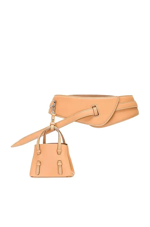 Alaïa Mini Mina Belt - Dune