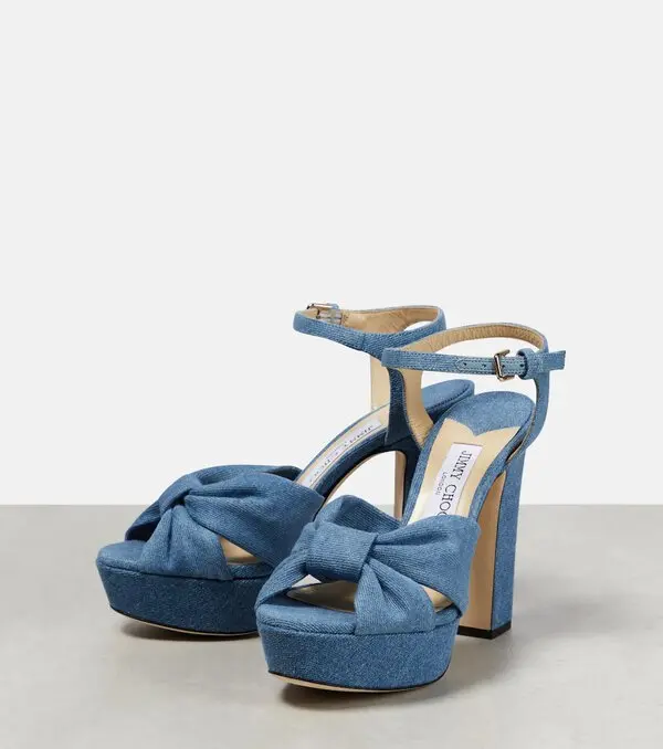 JIMMY CHOO Heloise Platform Sandals
