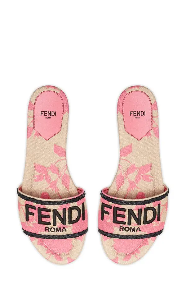 Fendi Signature Slide Sandal