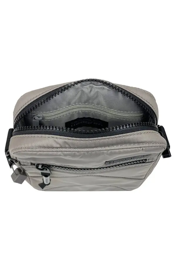 HEDGREN Zip Water Repellent Recycled Polyester Crossbody Bag