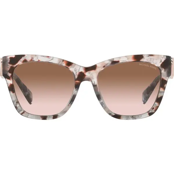 Michael Kors Empire 55mm Gradient Cat Eye Sunglasses - Pink Tortoise