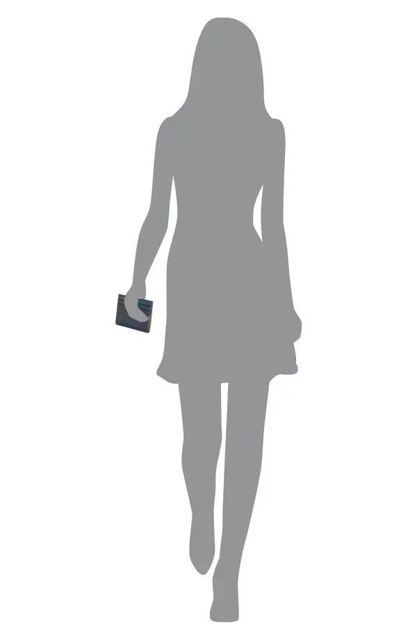 Vince Camuto Lanze Leather Card Case