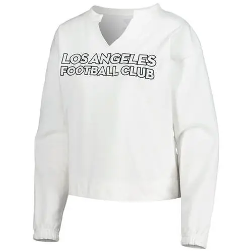 CONCEPTS SPORT Lafc Sunray Notch Neck Long Sleeve T-shirt