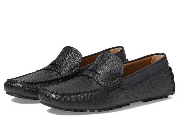 BOSS Grain Leather Moccasins