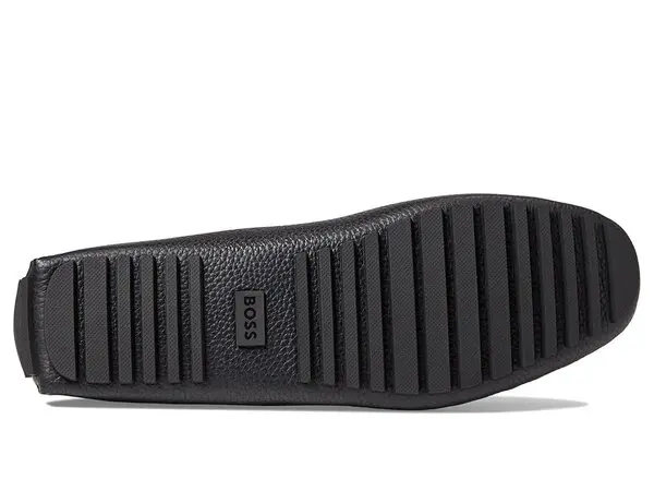 BOSS Grain Leather Moccasins