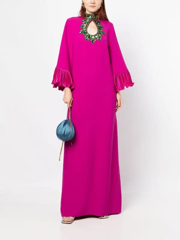 andrew gn pink dress $2245 Andrew GN Women's Pink Flounce-Hem Mini Dress Size 40