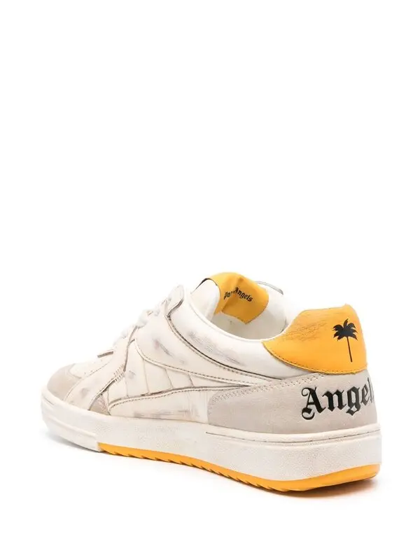 Palm Angels University Low-top Sneakers - White