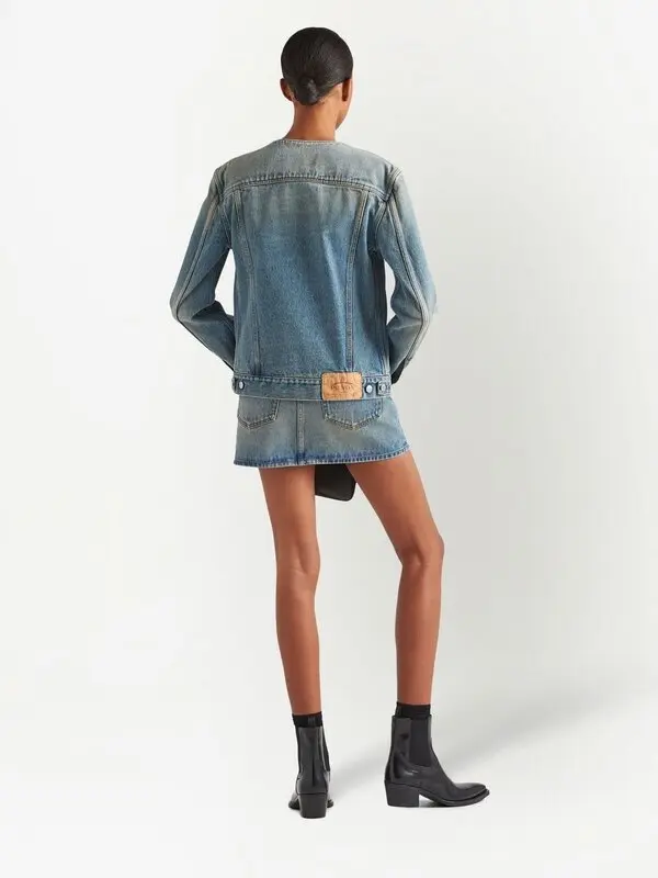 Prada Denim Blouson Jacket