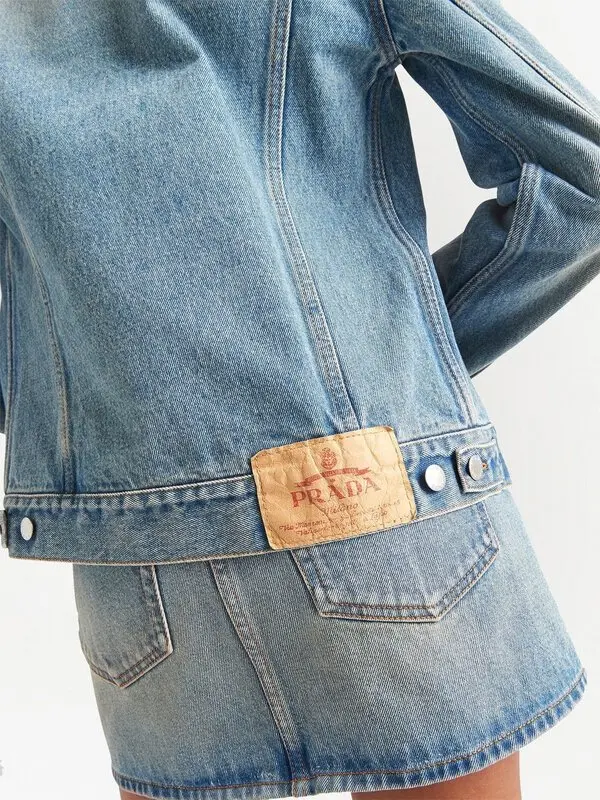 Prada Denim Blouson Jacket