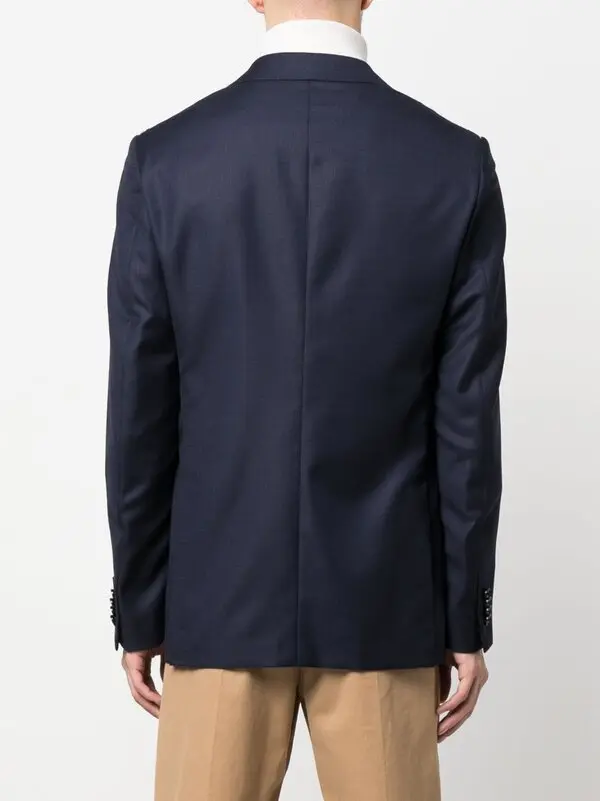 Zegna Notched-lapels Wool Blazer