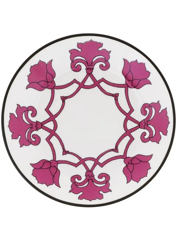 PINTO PARIS Jaipur Dessert Plate - White