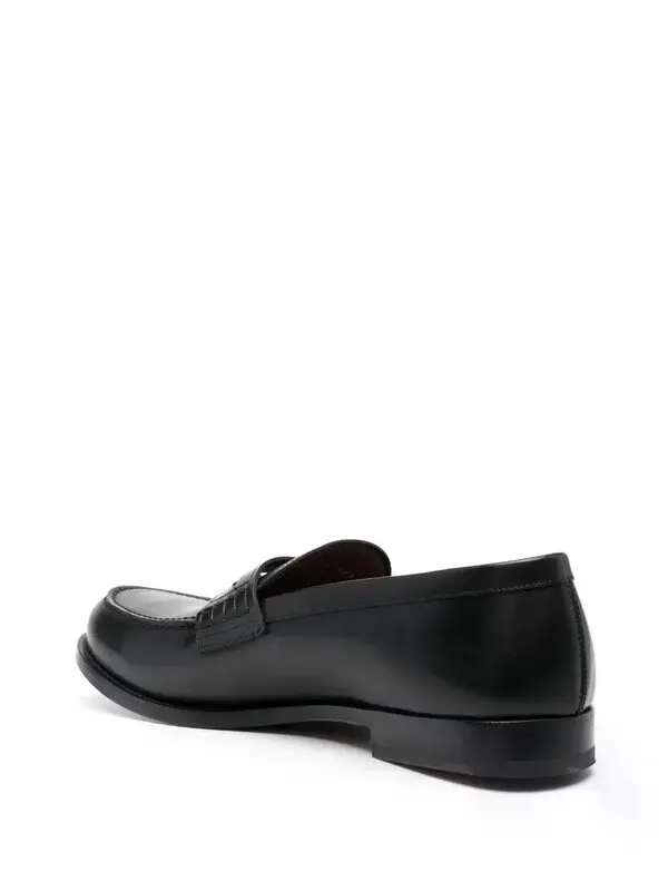 Fratelli Rossetti Penny Leather Loafers