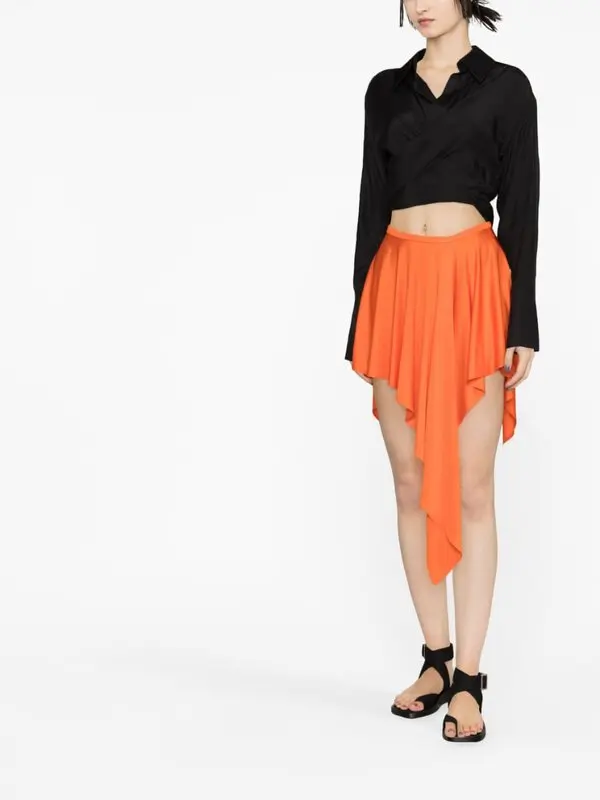 Stella McCartney Asymmetric Draped Skirt