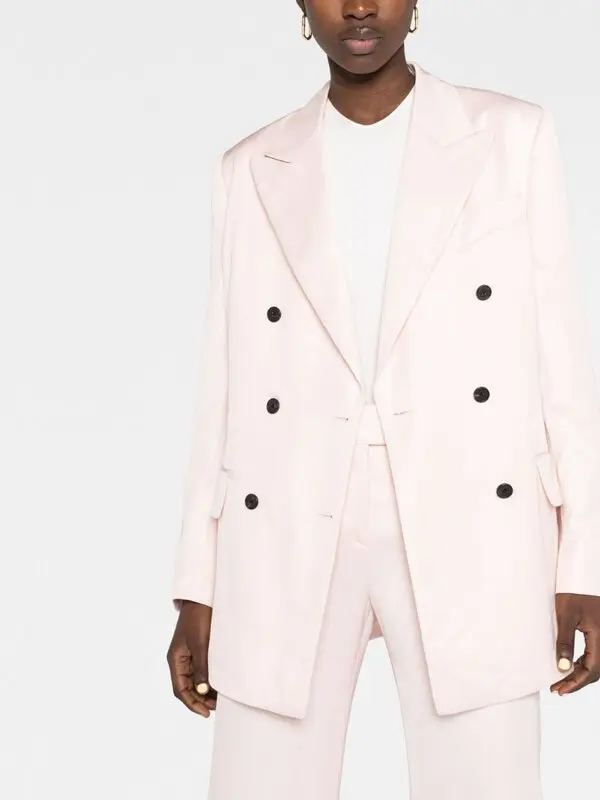 TOM FORD Double-breasted Blazer - Pink