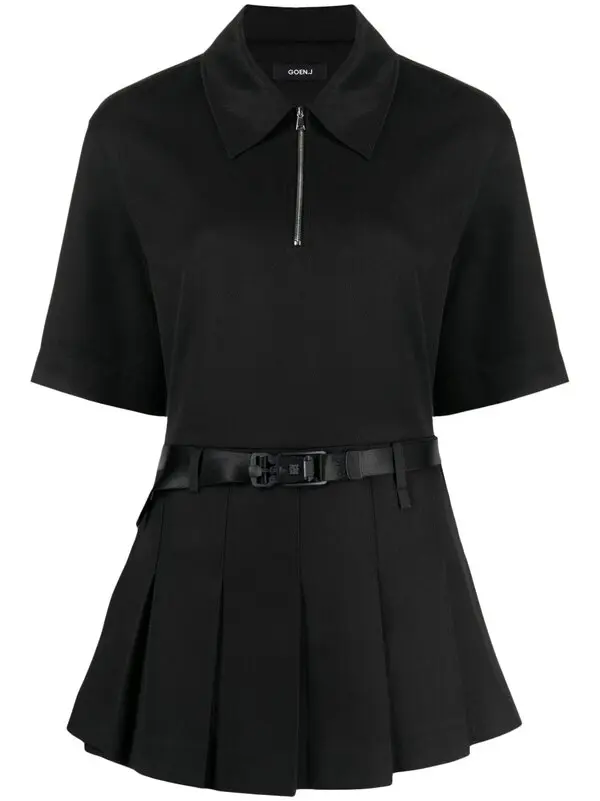 Goen.j Double-layer Shirt Dress
