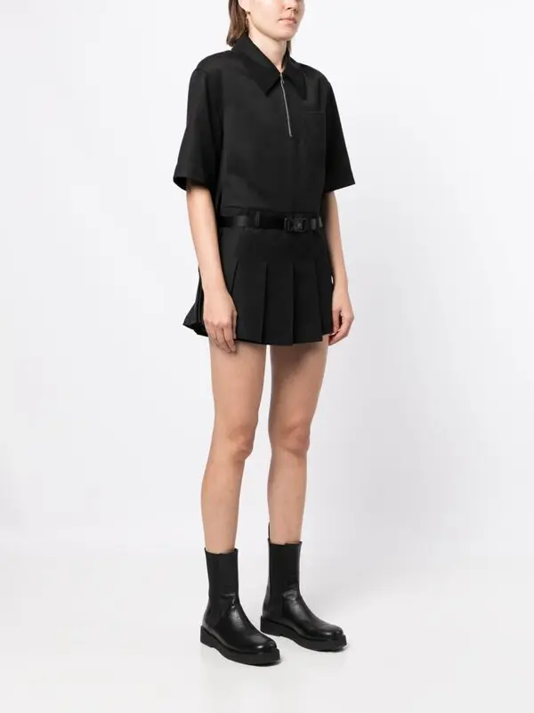 Goen.j Double-layer Shirt Dress