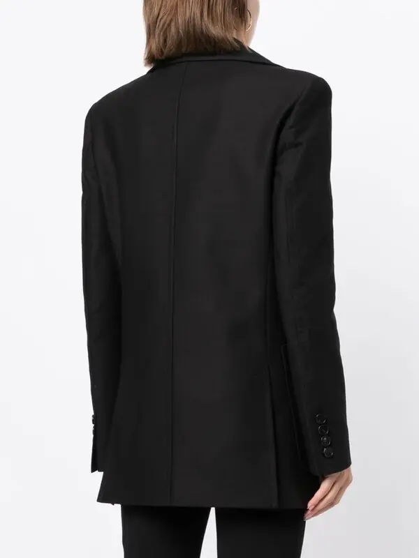Goen.j Notched-lapels Single-breasted Blazer