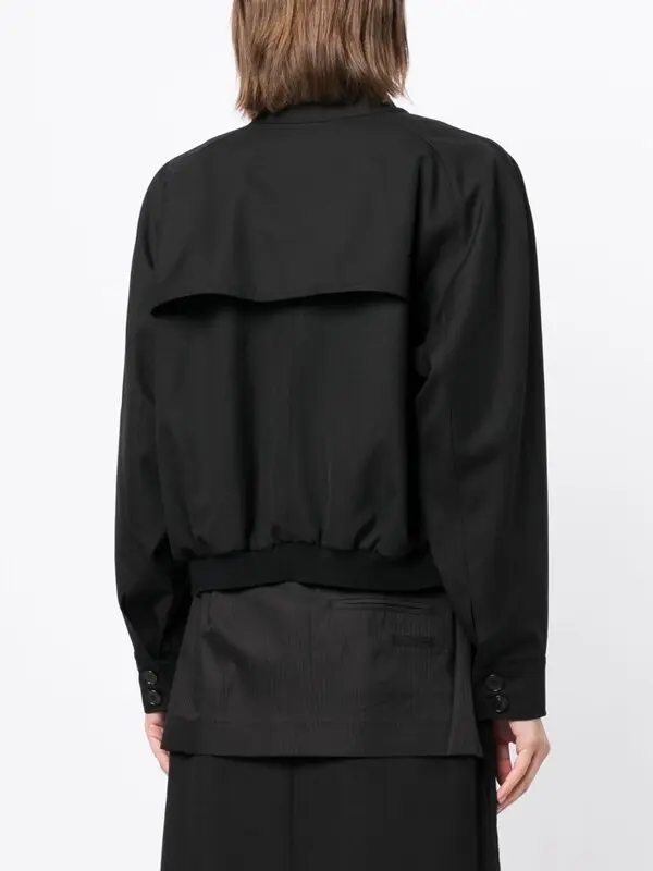 Goen.j Trouser-motif Bomber Jacket