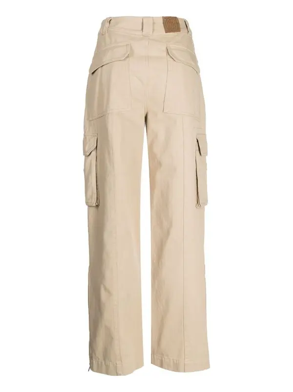 Goen.j Wide-leg Cargo Pants - Neutrals