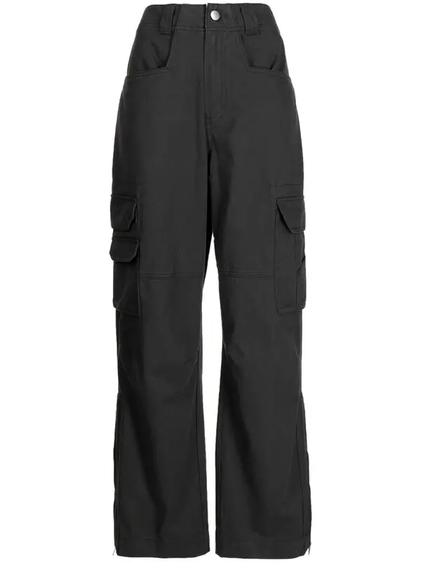 Goen.j Wide-leg Cargo Pants