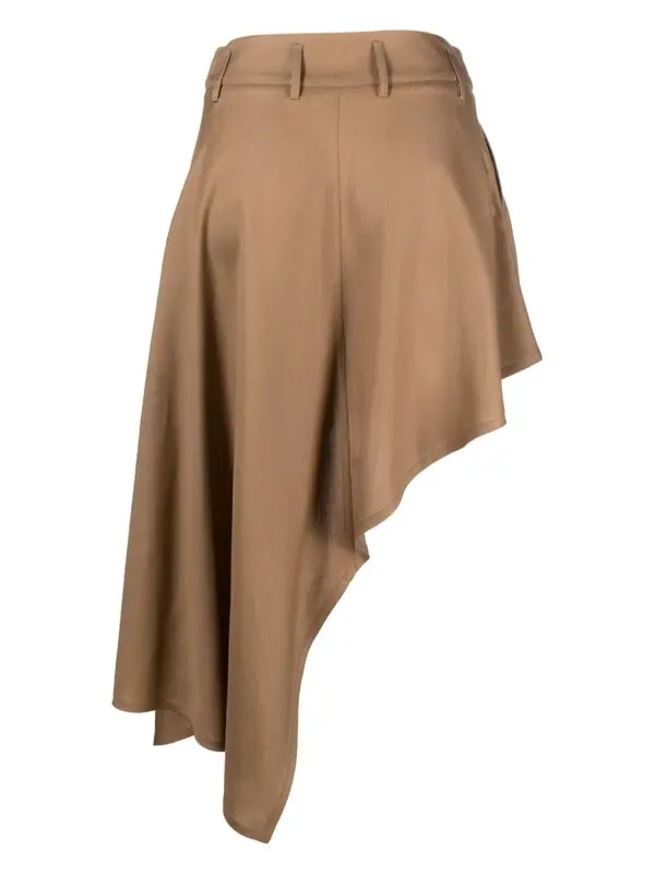 Stella McCartney Asymmetric Draped Skirt