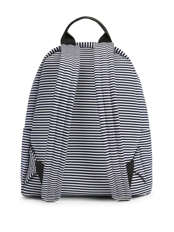 GIUSEPPE ZANOTTI Logo-print Striped Backpack