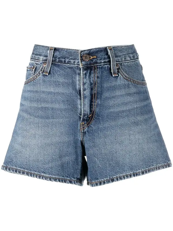 LEVI'S High-rise Denim Shorts - Blue