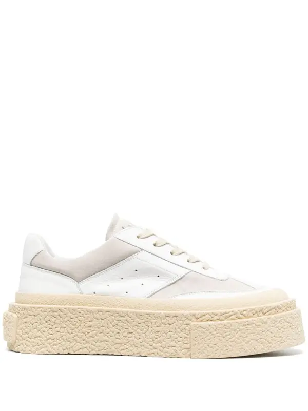 MAISON MARGIELA Chunky Flatform Sneakers - White