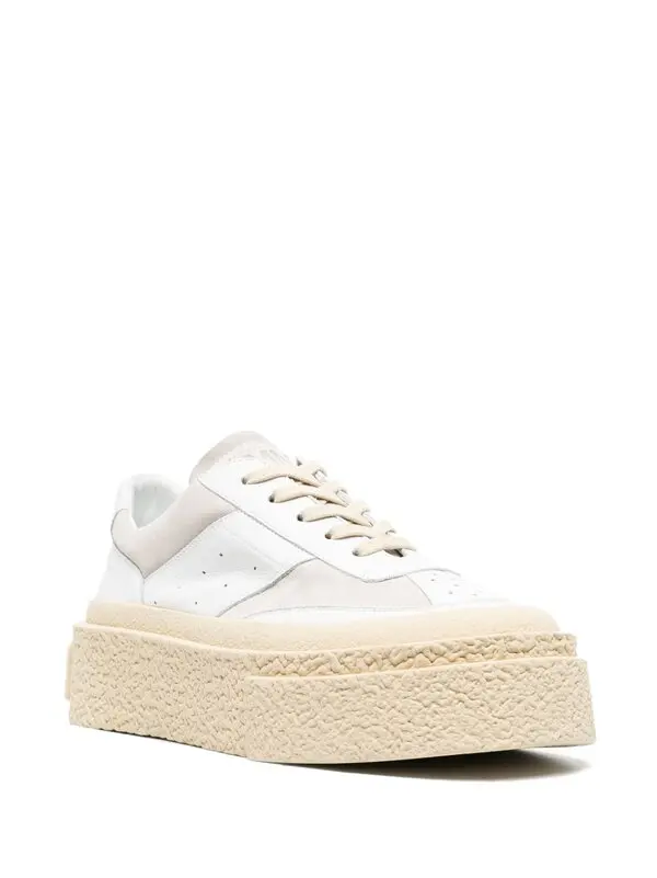 MAISON MARGIELA Chunky Flatform Sneakers - White