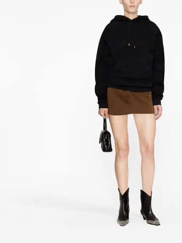 Saint Laurent Embroidered-logo Hoodie