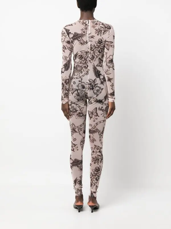 Pinko Tattoo-print Jumpsuit