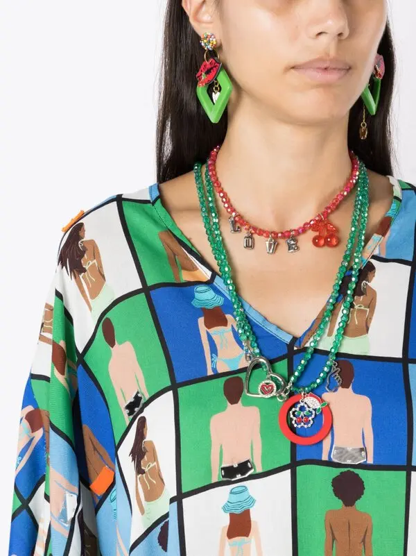 AMIR SLAMA Beaded Necklace Set