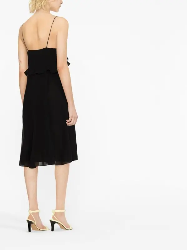 Isabel Marant Étoile Teza Silk Midi Dress
