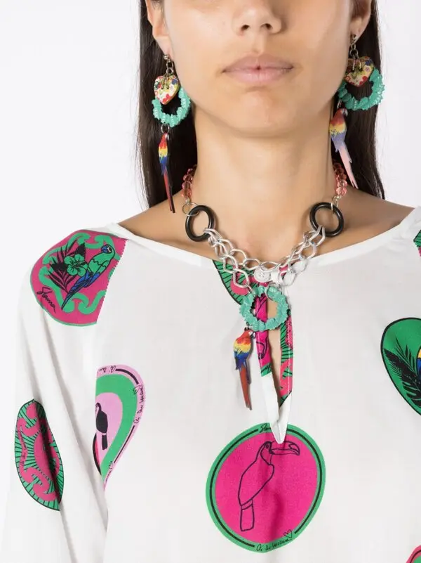 AMIR SLAMA Parrot-motif Necklace