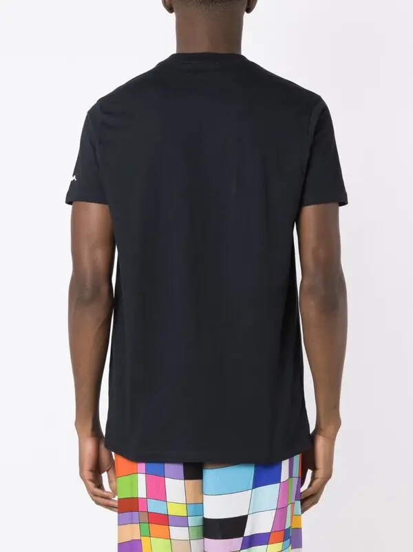 AMIR SLAMA Graphic-print Embroidered T-shirt