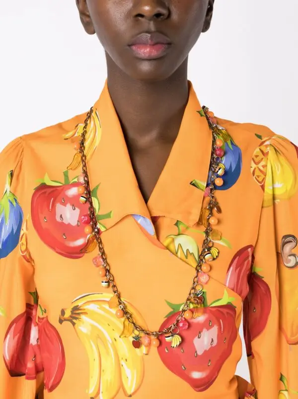 AMIR SLAMA Fruit Charm Necklace