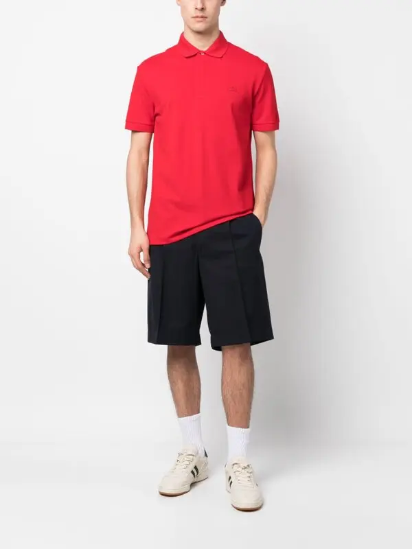 Lacoste Logo-patch Cotton Polo Shirt