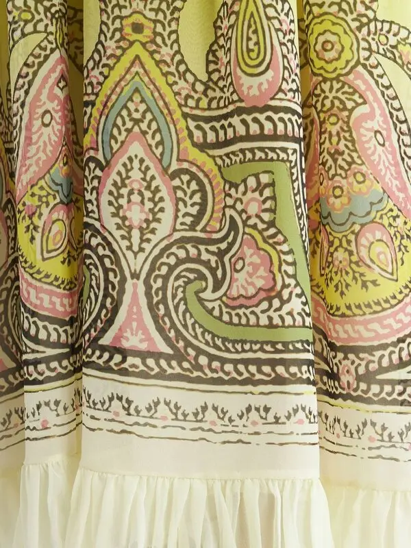 Etro Paisley-print Silk Dress