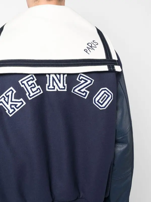 Kenzo Logo-patch Bomber Jacket