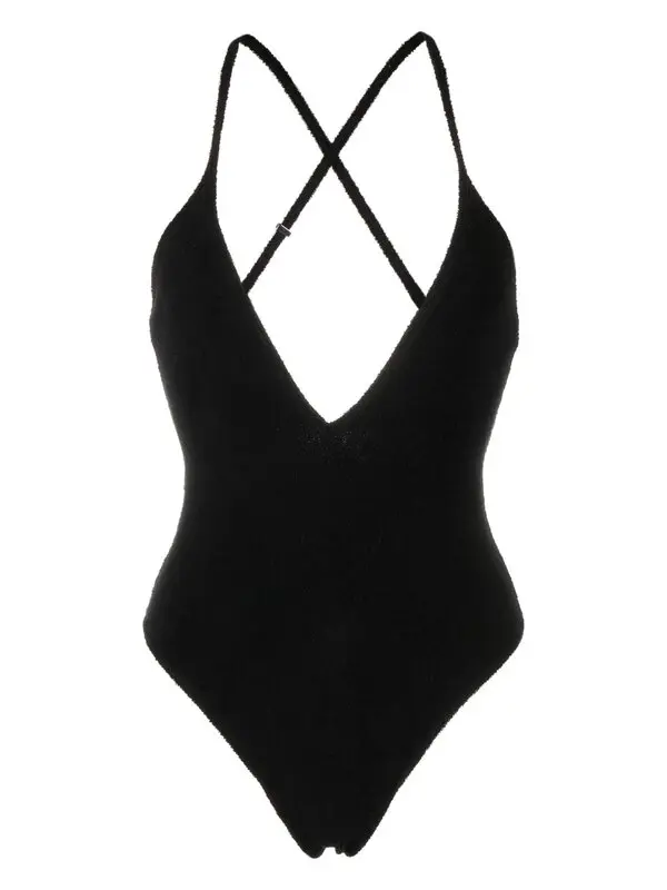 Attico Crossover-strap Swimsuit