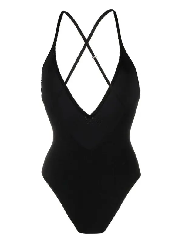 Attico Crossover-strap Swimsuit