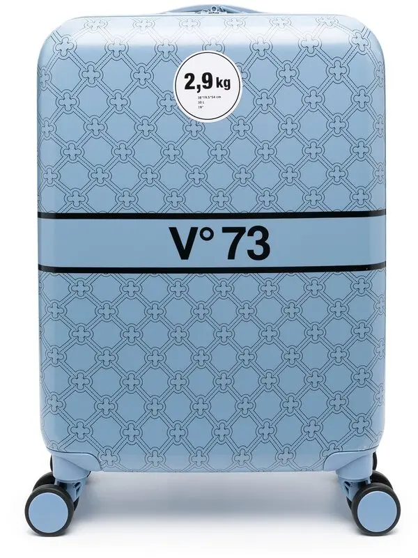 V°73 Logo-detail Travel Case - Blue