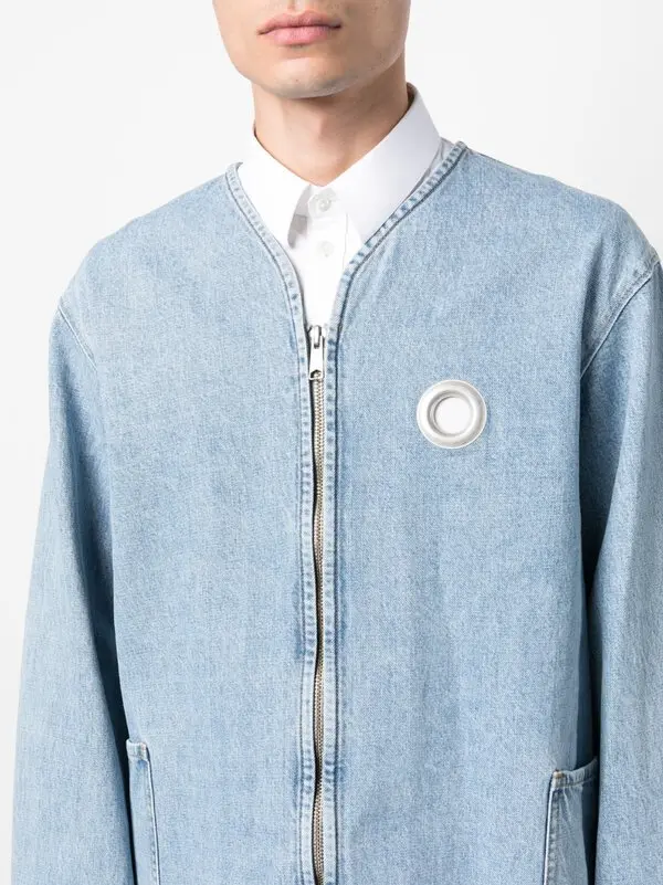 CRAIG GREEN Zip-up Denim Jacket