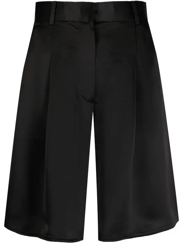 BY MALENE BIRGER High-waist Satin Shorts