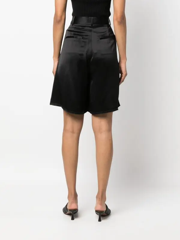 BY MALENE BIRGER High-waist Satin Shorts