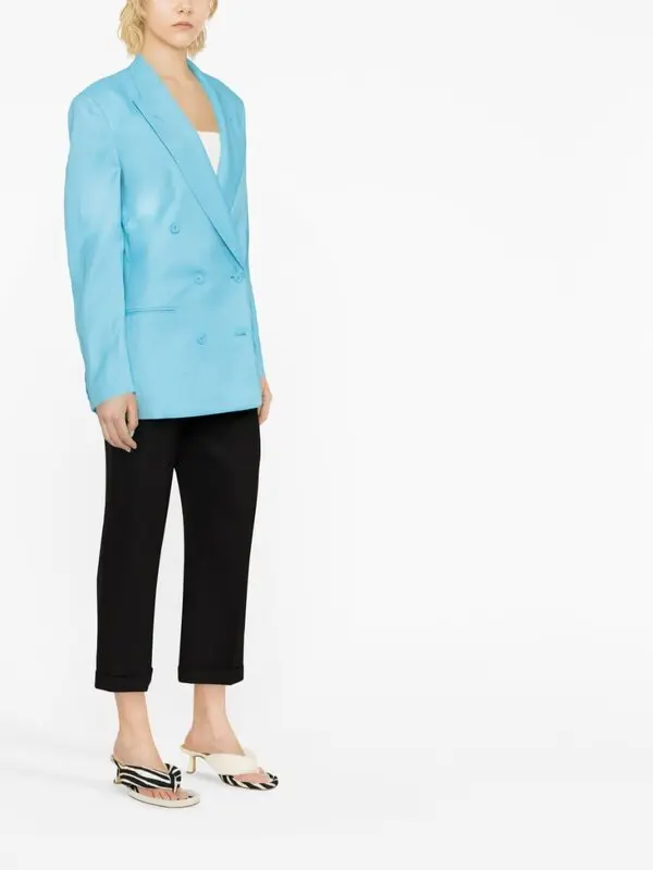 Stella McCartney Double-breasted Peak Lapel Blazer