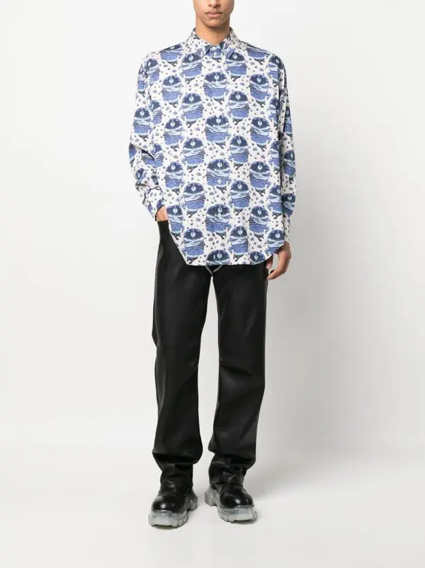 GMBH Graphic-print Long-sleeve Shirt