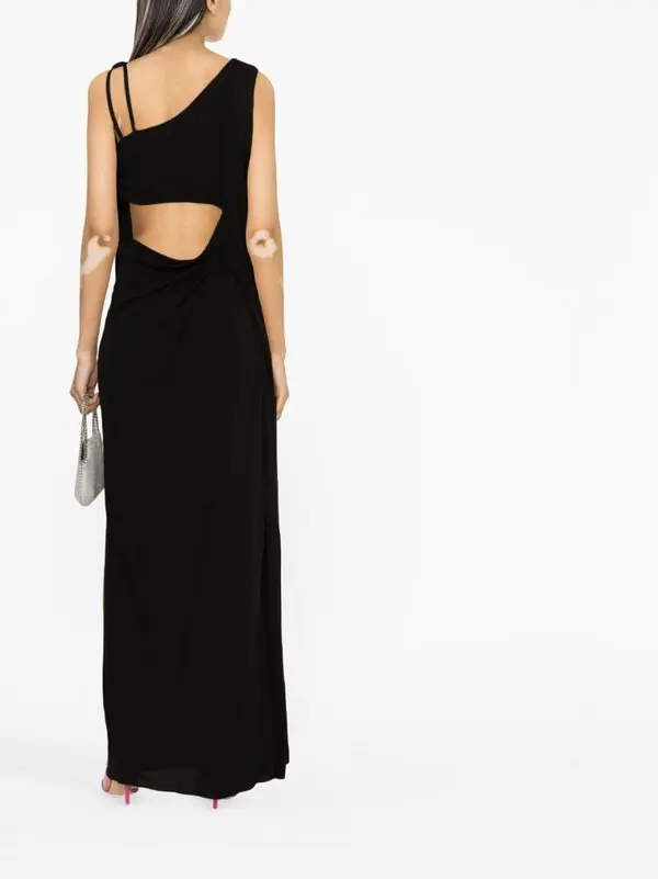 Alberta Ferretti Cut-out Maxi Dress - Black