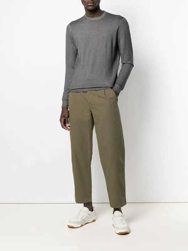DRUMOHR Fine Knit Sweater - Grey